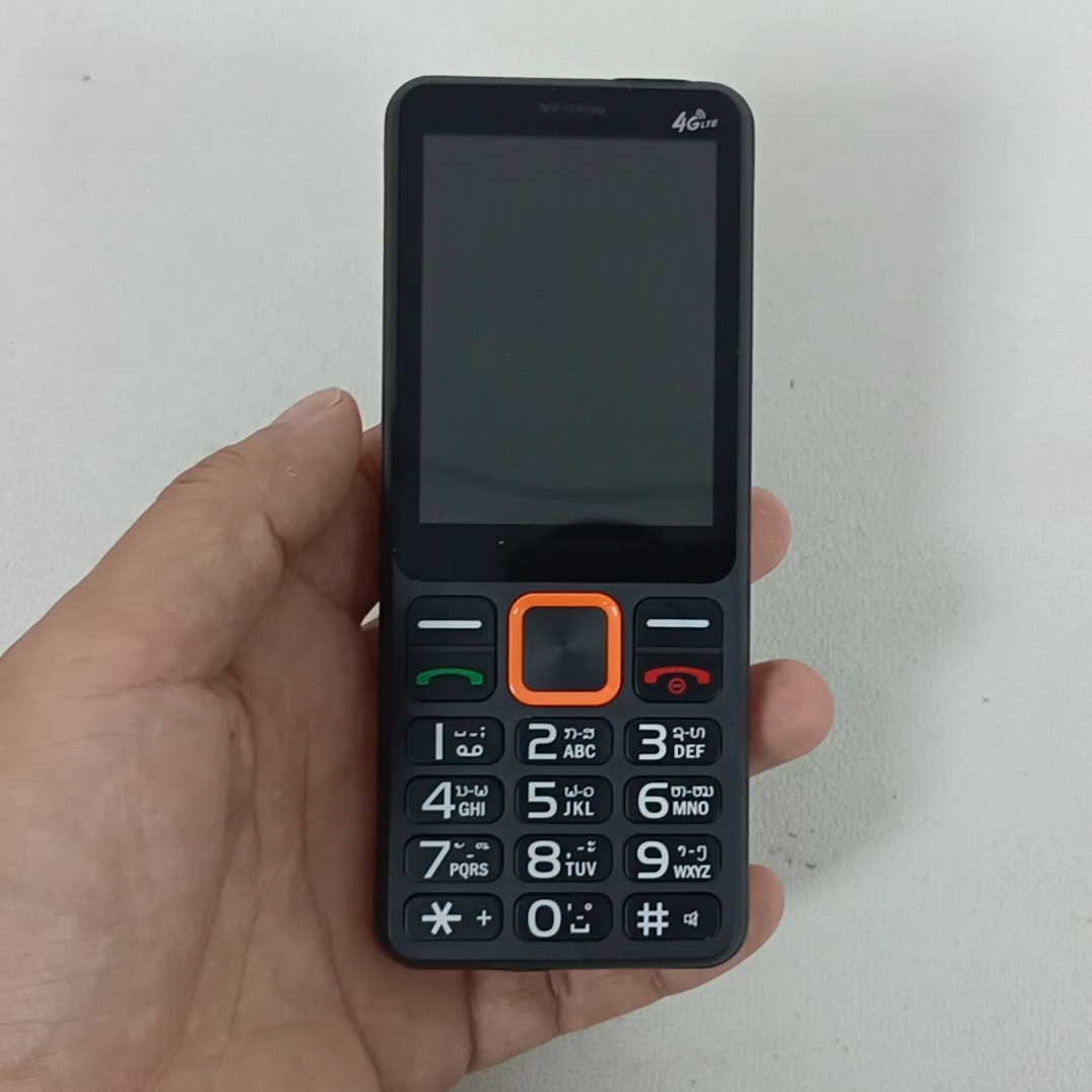 Personalizar 2023 4g Simple Básico Precio Más Barato Teléfonos Móviles Oem 4g Botón Teclado ...