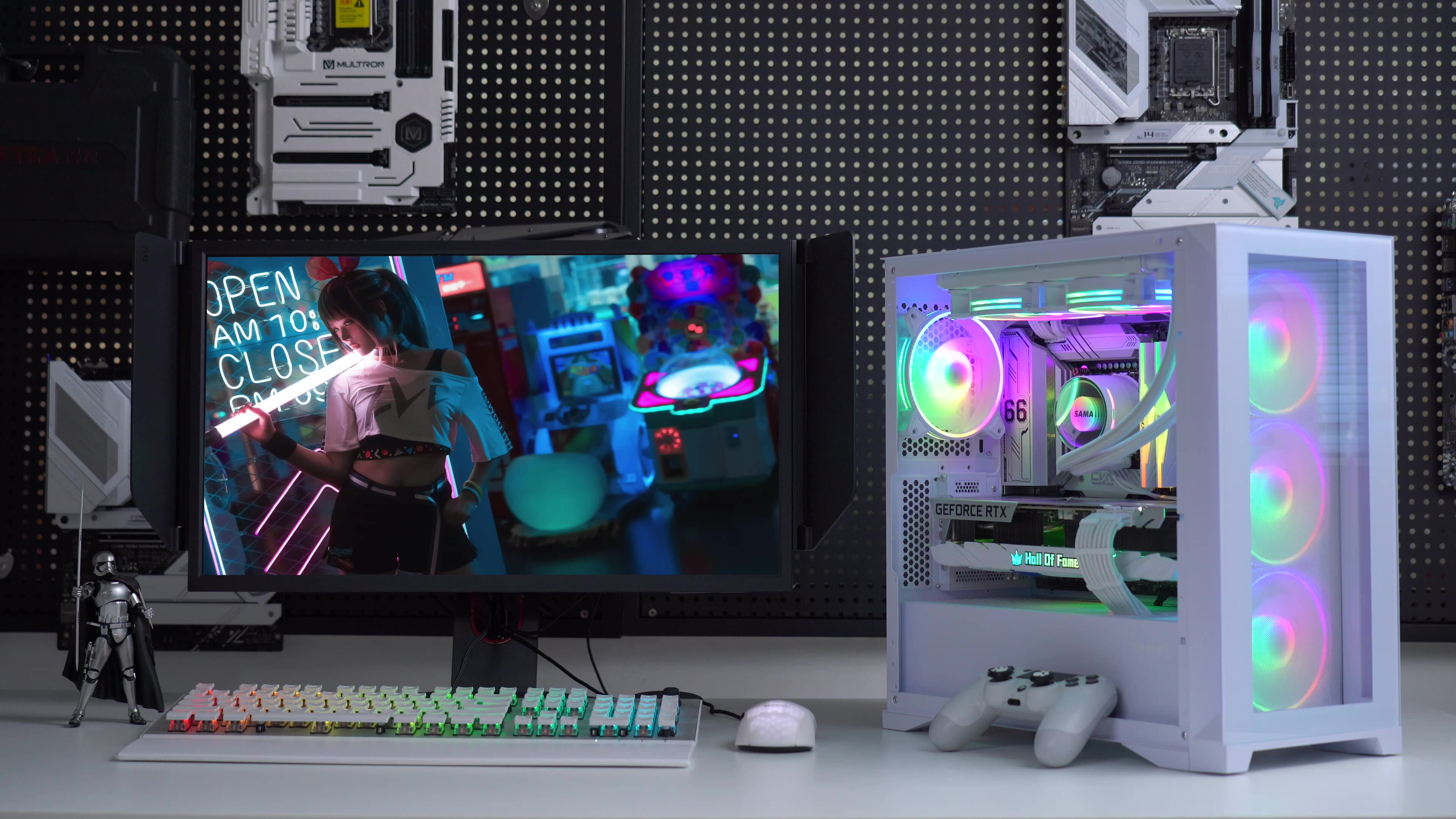 Sama Pure White Micro Atx Case 4 Pci Slots Computer Cases & Towers ...