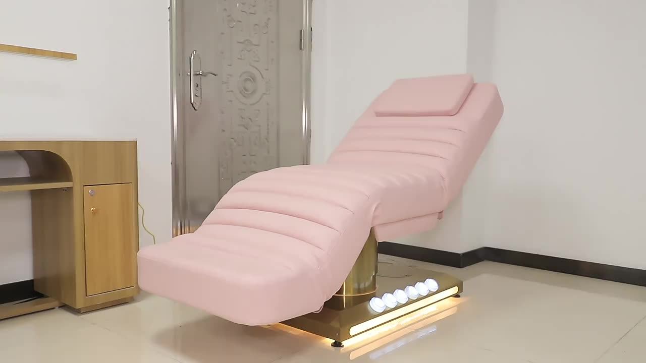 Hydraulic Luxury Professional Salon Furniture Spa Cosmetic Curved ...