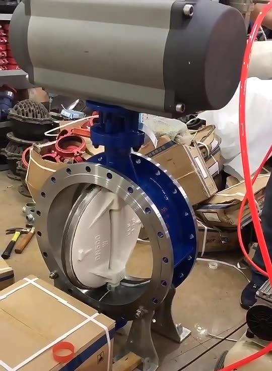 手动对夹式304不锈钢蜗轮硬密封双向三偏心碟阀D373W蜗轮式蝶阀-阿里巴巴