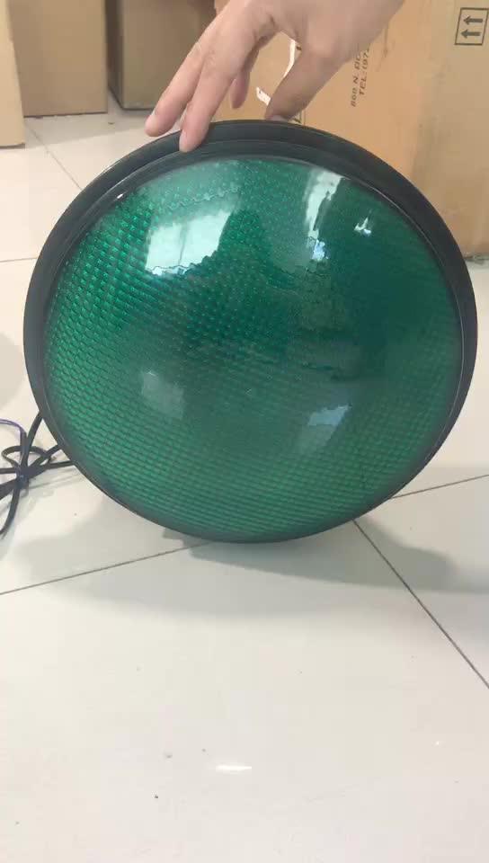 300mm Green 12v Led Traffic Warning Sign Light - Buy Led Stop Light 12v ...