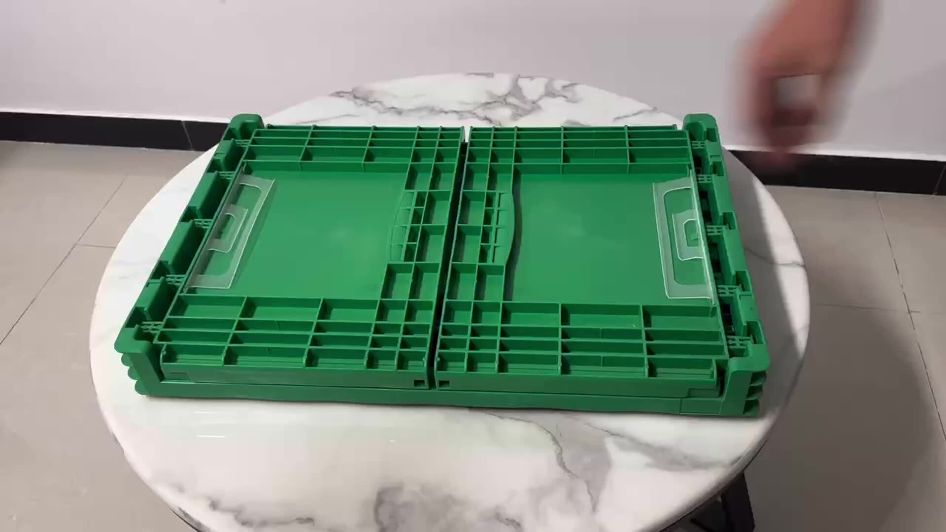 Workshop Turnover Square Box Stackable Turnover Plastic Eu Crate ...