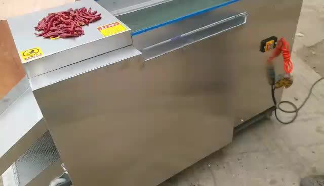 Dry Red Chillies Cutter/chilli Cutting Machine/pepper Slicer Machine ...