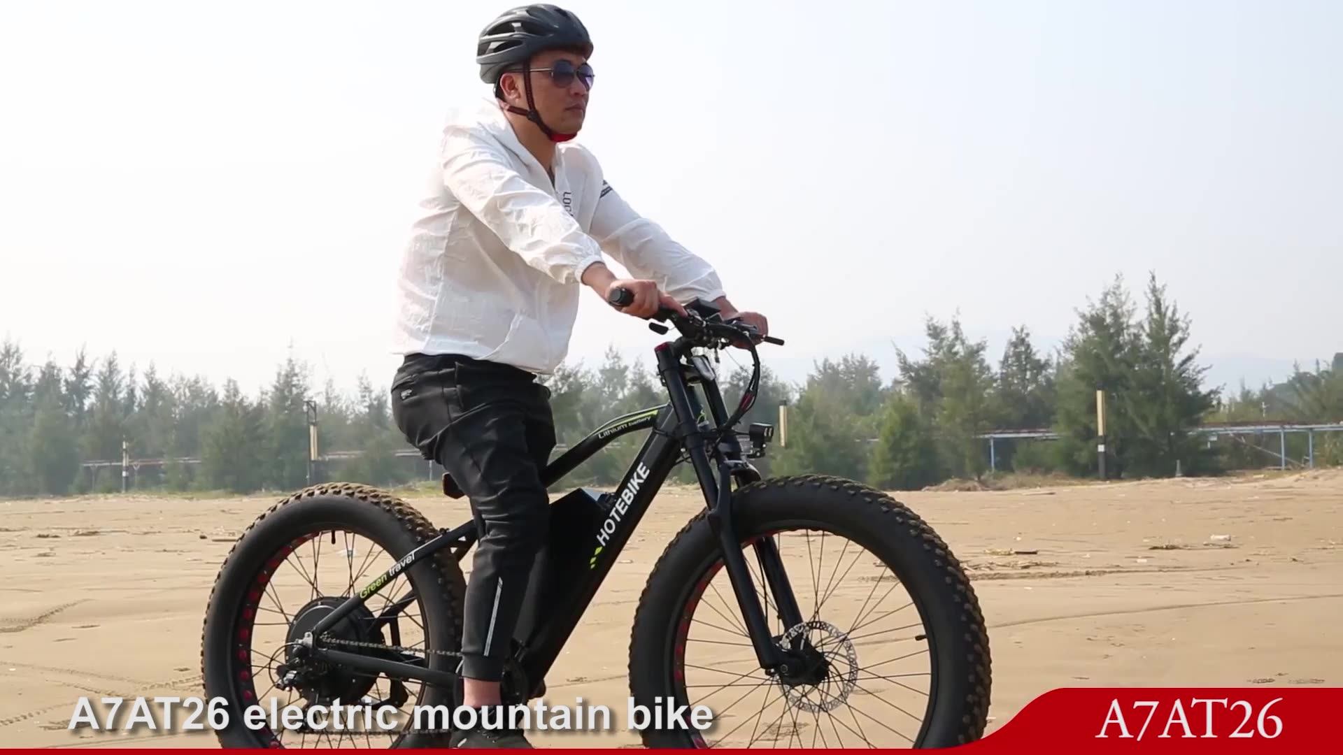 26inch Powerful E Bike A7at26 60 Mph High Speed Pocket Mountain Fatbike ...