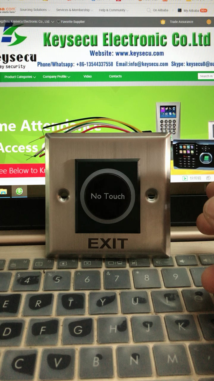 Keysecu No Touch Wave To Exit Switch - Buy No Touch Wave To Exit Switch ...