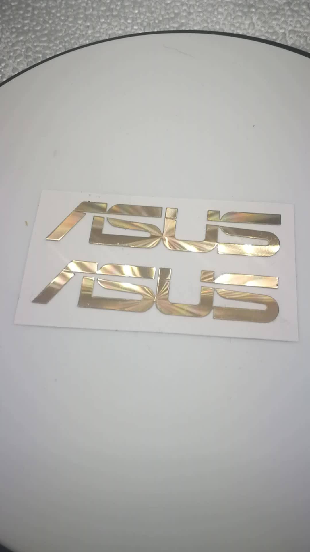 Metal Stickers Sunglasses Logo Labels Electroplating Silver Metal ...