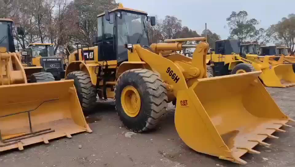 Used Caterpillar Cat 966h Original Used Cat 966h/966 Wheel Loader Front ...