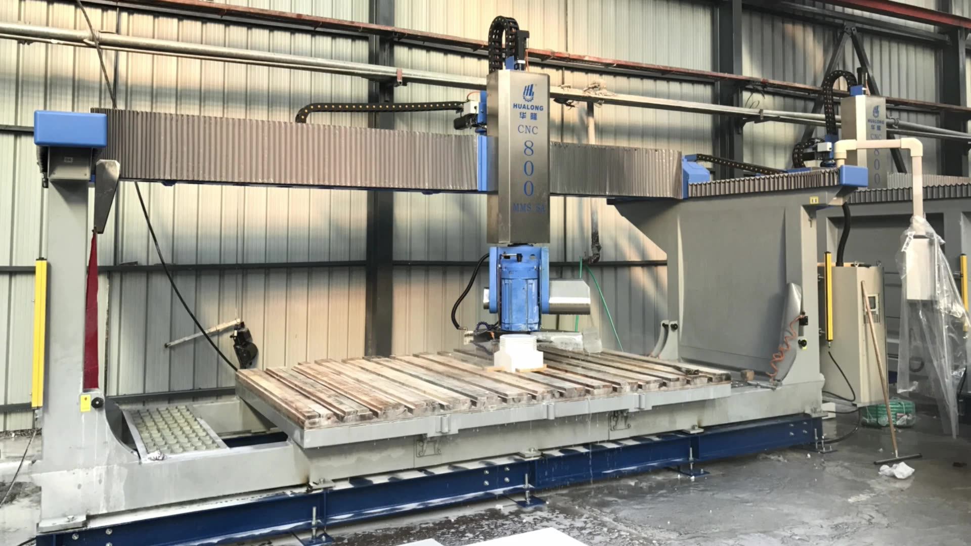 5 Axis Cnc Bridge Cutting Machine Bridge Saw Machine For Cutting ...