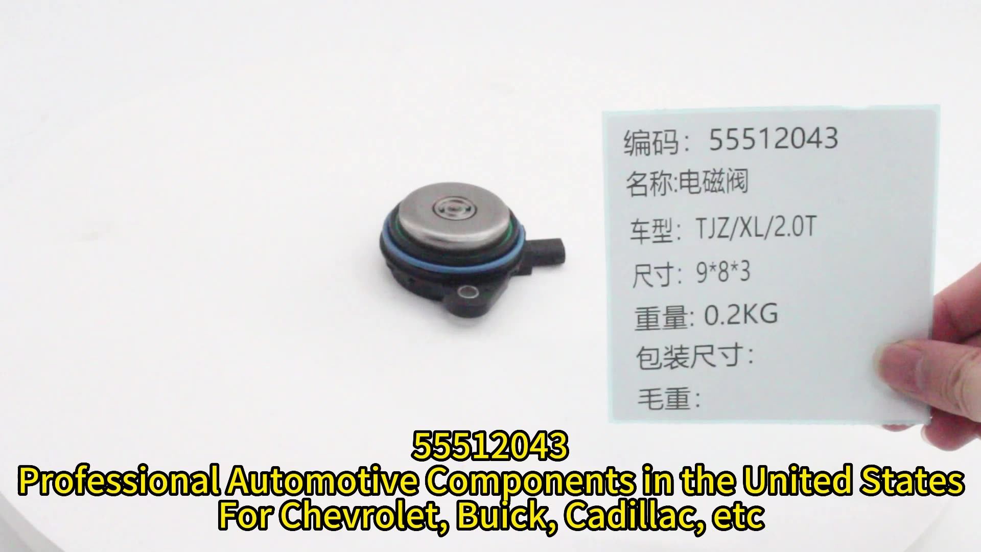 55512043 Engine Oil Timing Vvt Solenoid Valve For Chevrolet Gmc Acadia ...