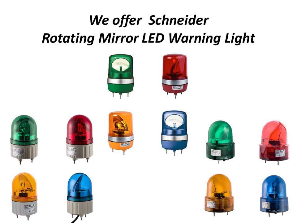 Schneider 84/106/120mm Led Flashing Rotating Alarm Warning Beacons Led ...