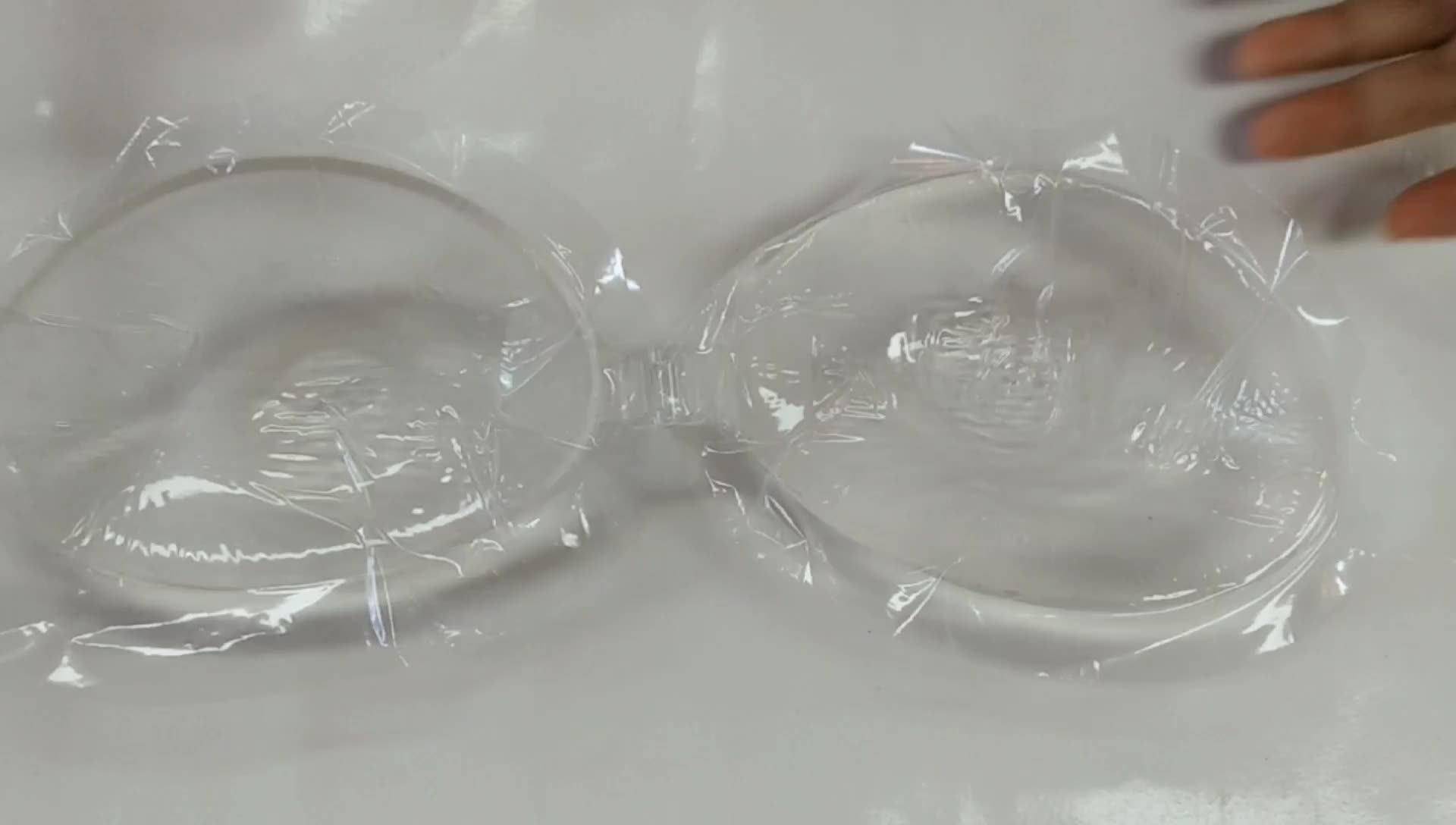 Plus Size Backless Invisible Silicone Magic Bra Transparent - Buy Plus ...