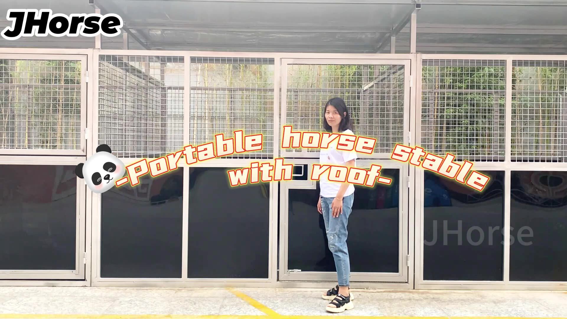 Economical Temporary Prefab Design Horse Stall Barn Horse Box Stable ...
