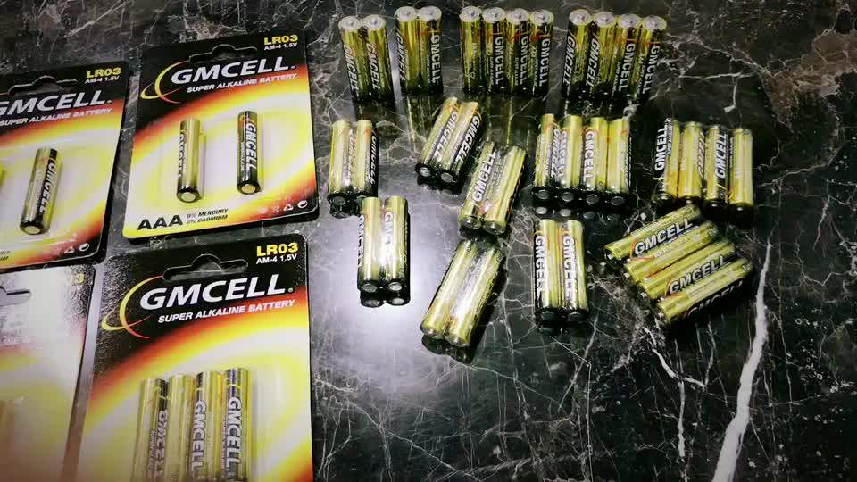 Factory Price Am4 Size 1.5v Alkaline Battery Lr03 Aaa With Shipping ...