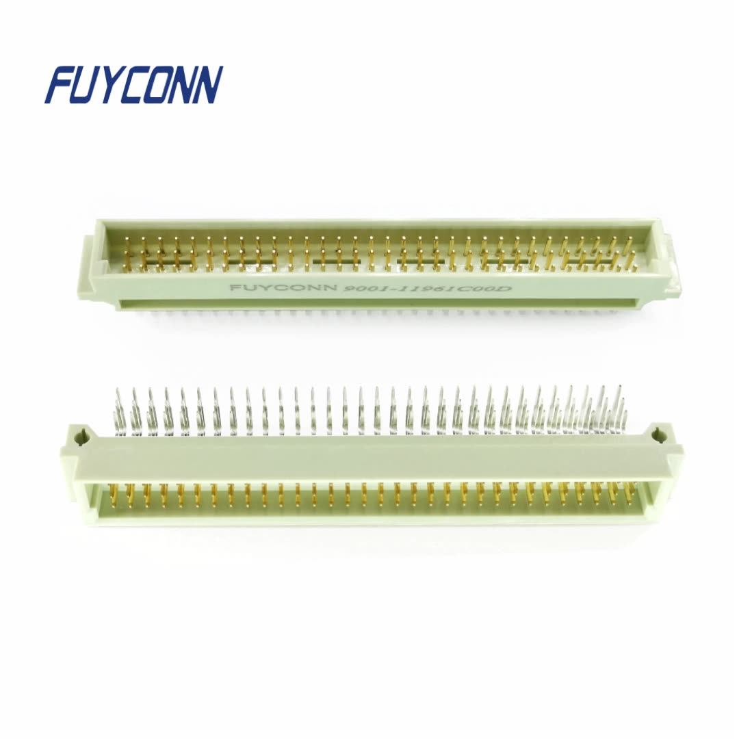 Female Male Eurocard Connector,3*10pin 3*16pin 3*32pin 3row Din41612 ...