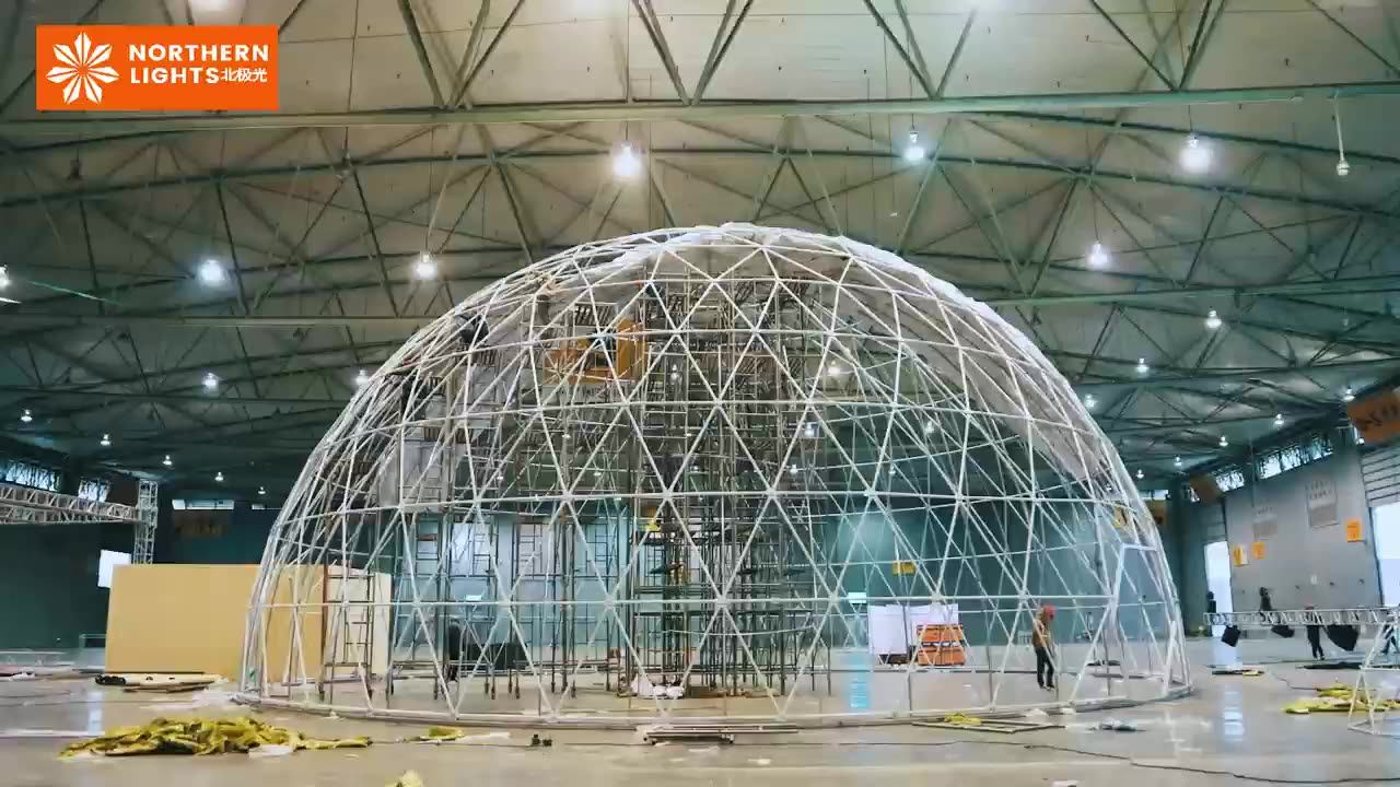 Customized Aluminum 360-degree Dome Projection Dome Theater Planetarium ...