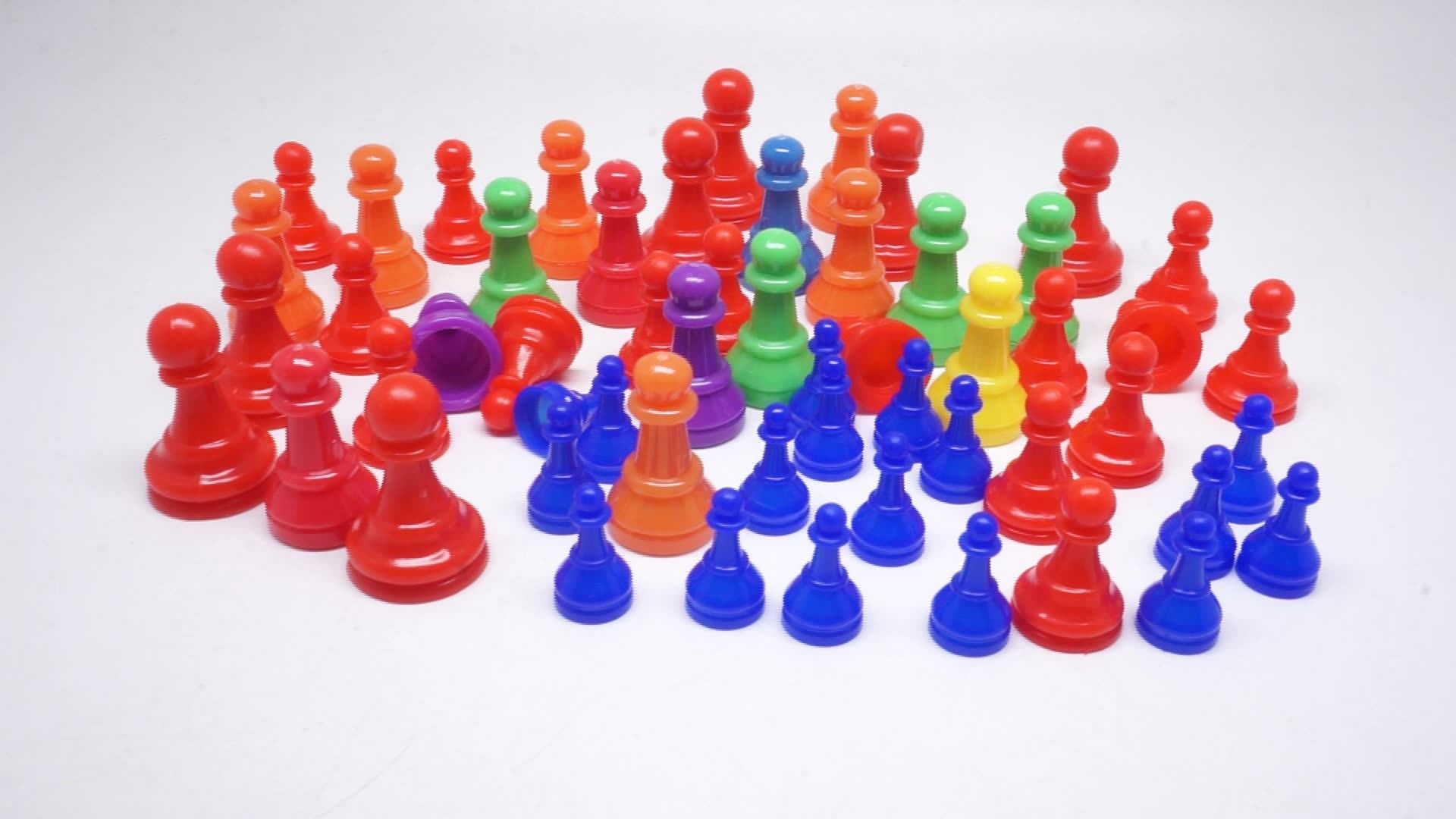 Wholesale Plastic Chess Pawns Pieces Of Multiple Sizes For Chess Game ...