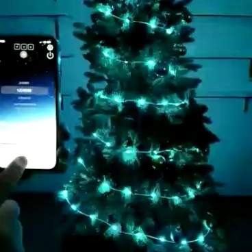 Usb Dc5v Ws2812b Led String Christmas Lights Ws2812 Rgb Led Strip Blue ...