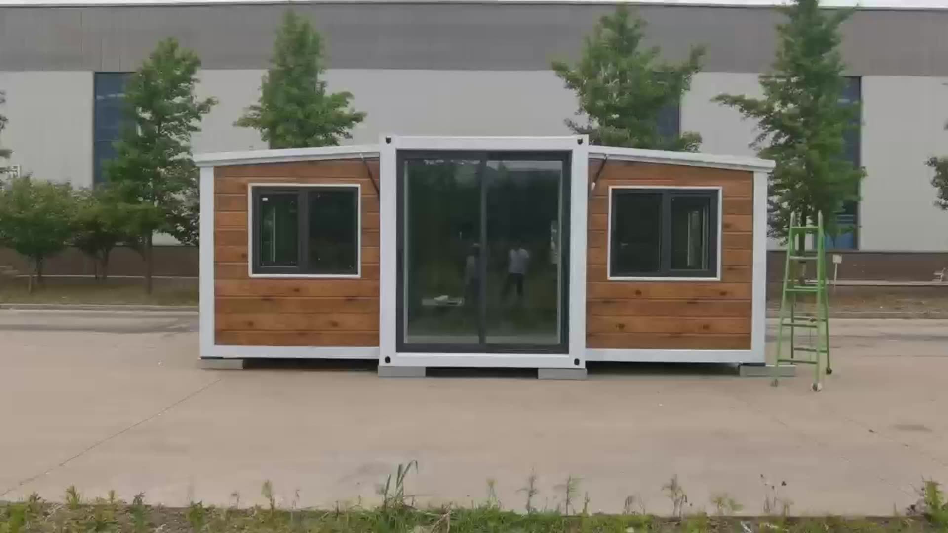 40ft Expandable Container House With Bathroom And Kitchen Fabricated ...