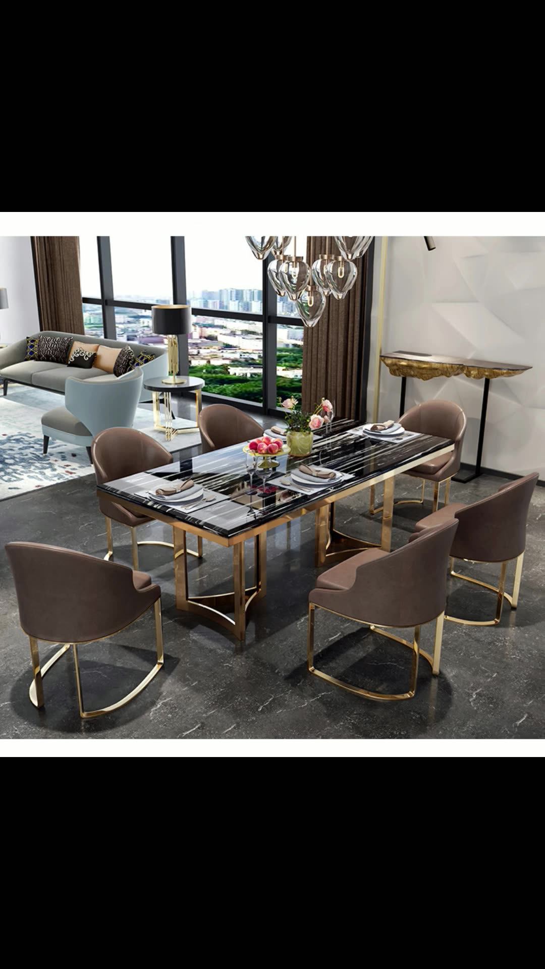 Nordic Style Cheap Price Panel Tables Chairs Dinning Room Furniture ...