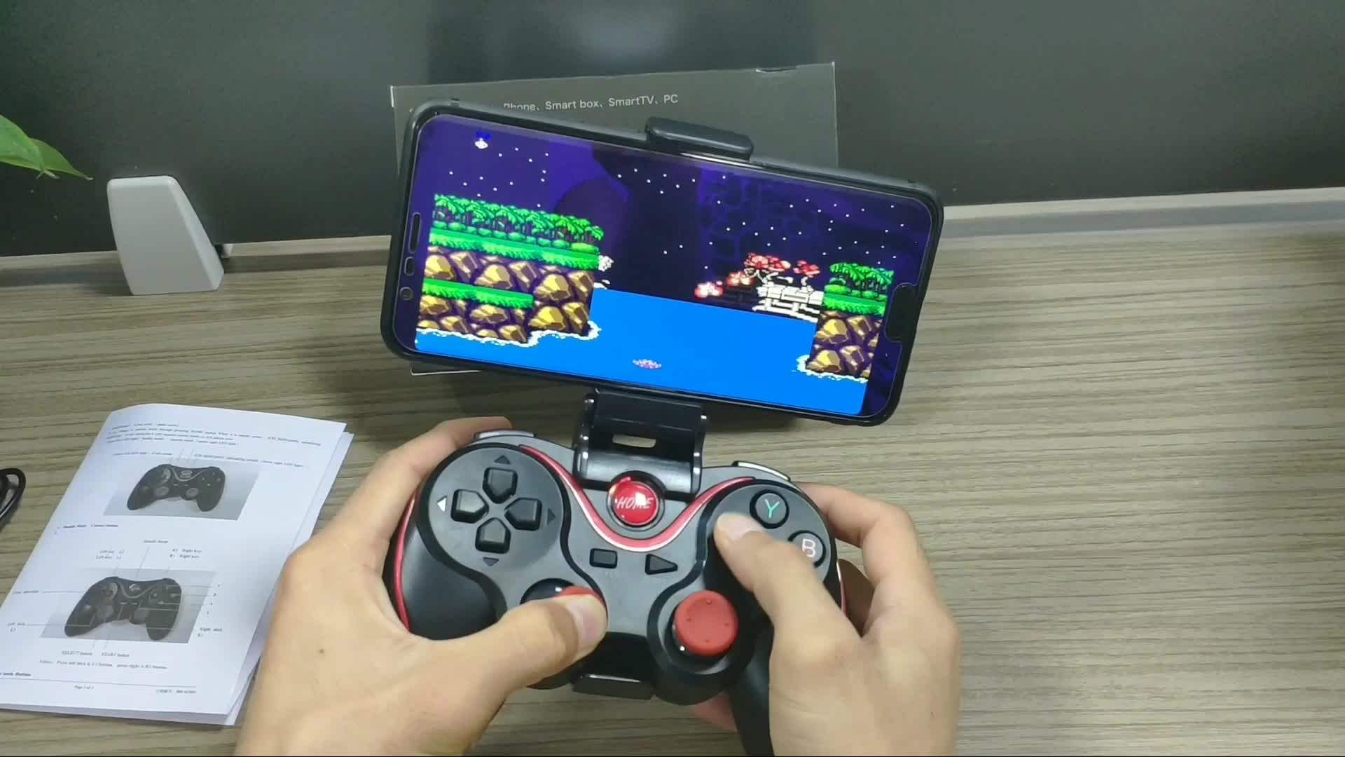 T3 Gamepad For Tv Box,Smart Phone T3 Joystick T3 Game Control X3 ...