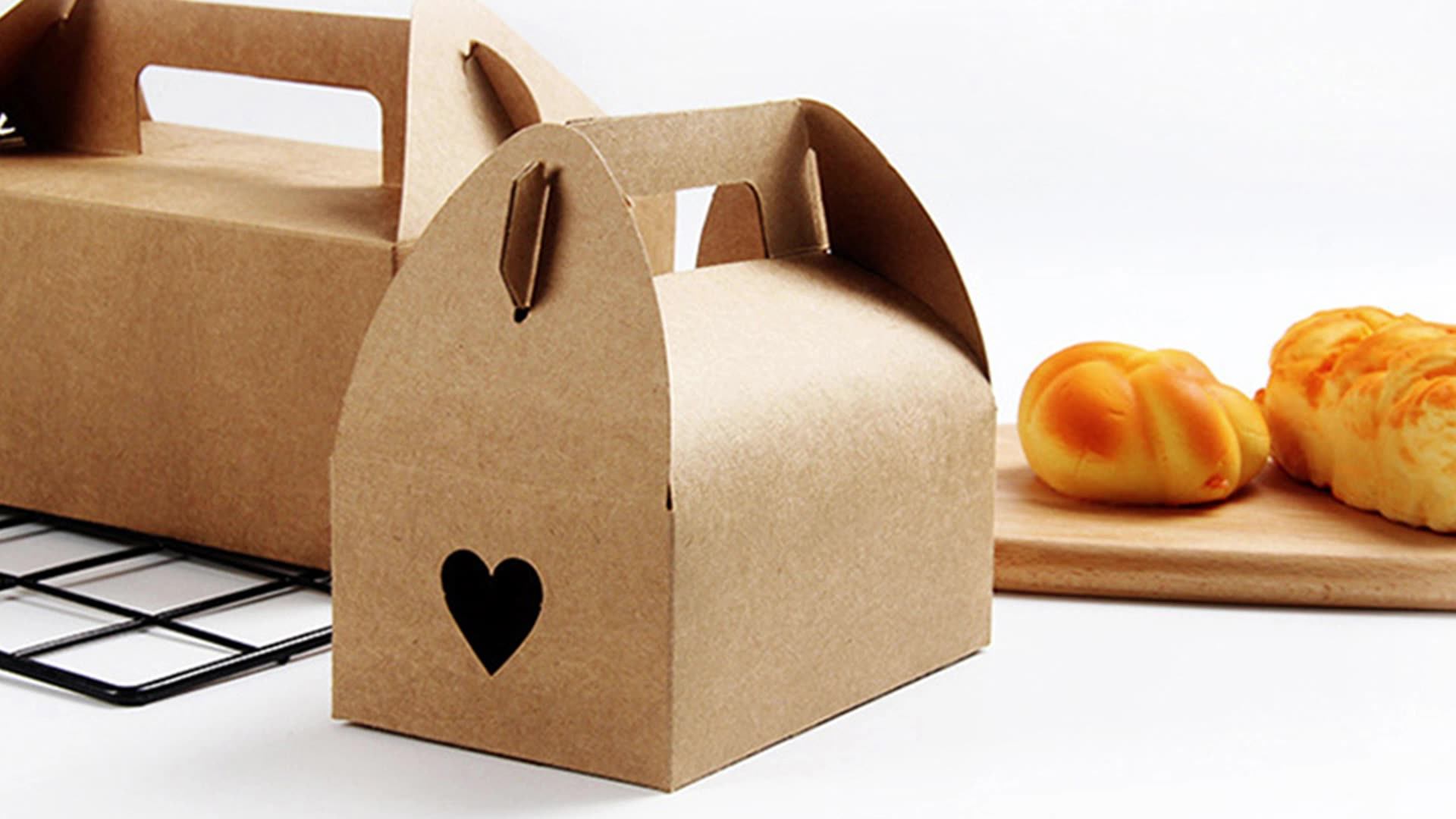 Hot Promotional Disposable Party Packaging Cake Paper Box Can Be ...