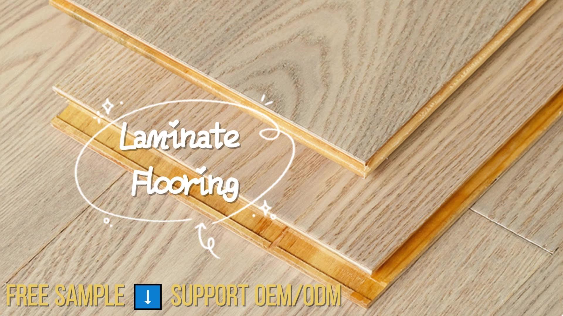 Factory Direct Oak Wide Plank Engineered Wood Floor Herringbone Laminate Flooring With Ac4 Wear ...