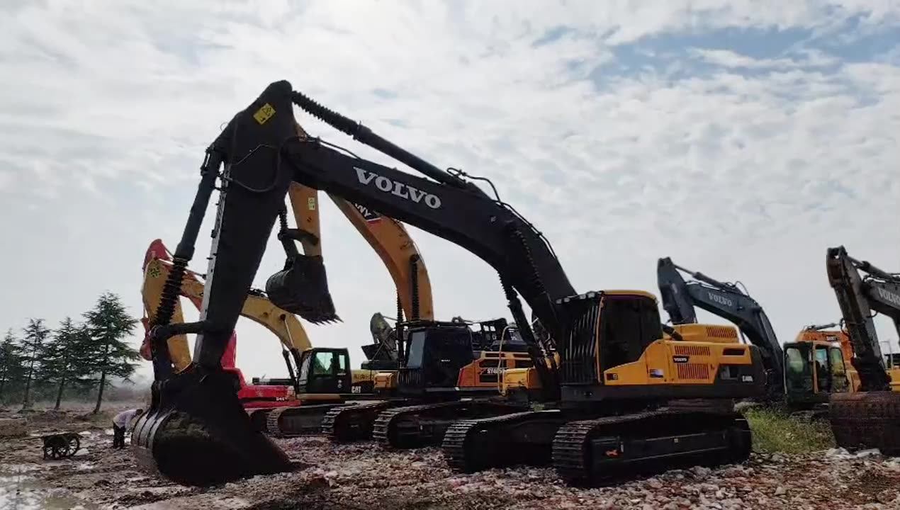 Heavy Duty Used Original Volvo Ec480dl 290 360 Construction Engineering ...