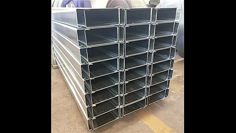 Profile Light Steel Channel U Beam Steel Channel Size S335 Jr 200 X 80 ...