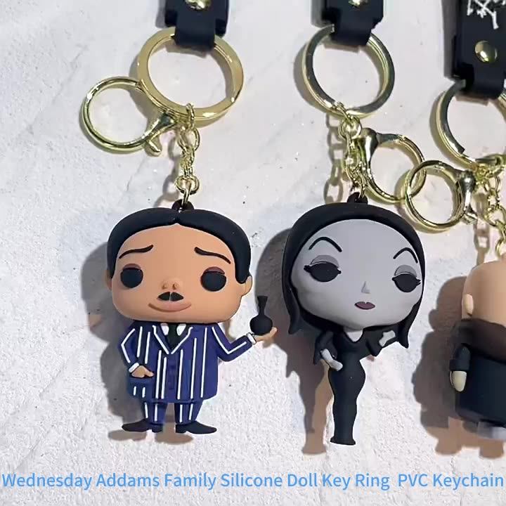 Custom Rubber Keychains The Addams Family Thing Larissa Weems Movies ...