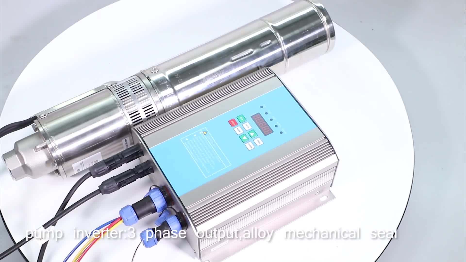 Deep Well Solar Water Pump Kit With Solar Panel - Buy Solar Pump Kit ...