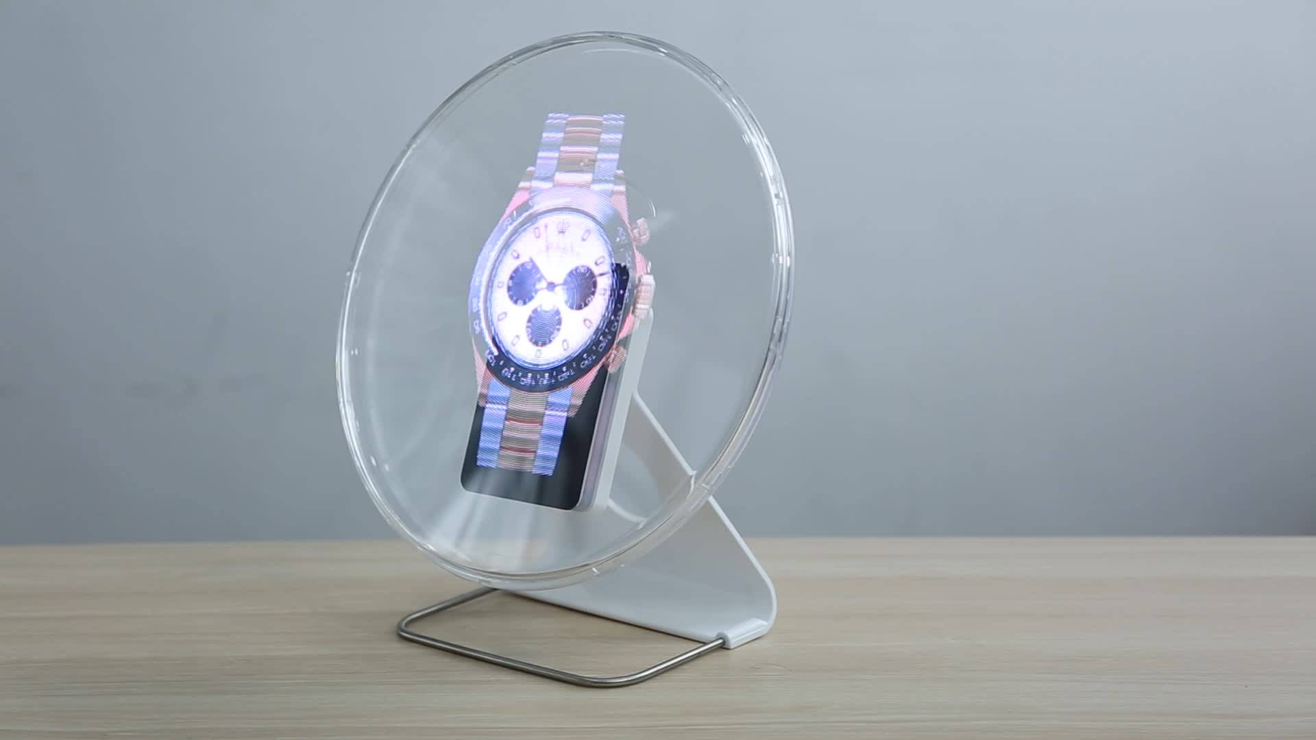 Portable Rechargeable Table Top Holographic Advertising Equipment ...