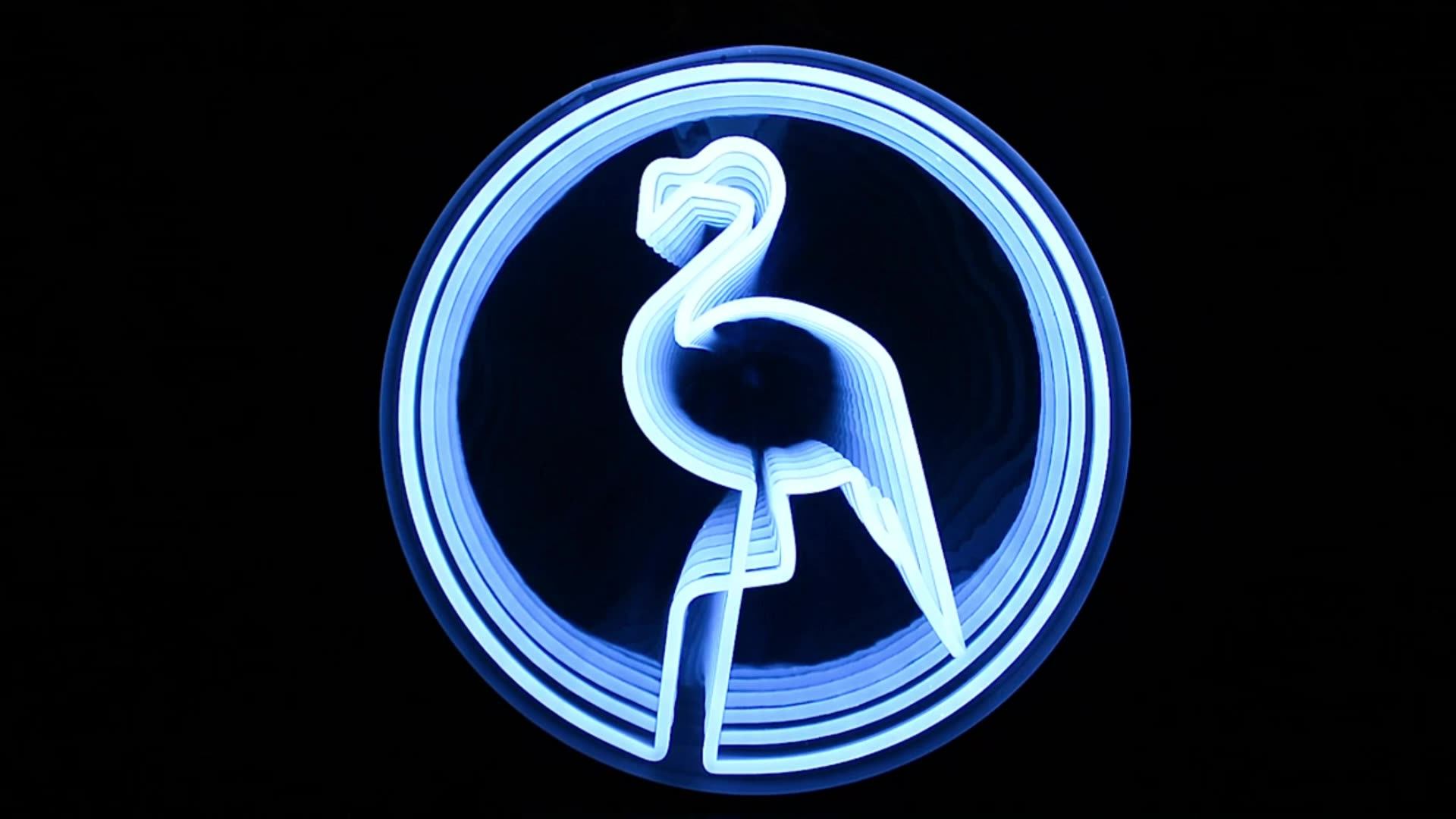 Factory Wholesale 3d Infinity Led Neon Sign Creative Tunnel Lamp ...