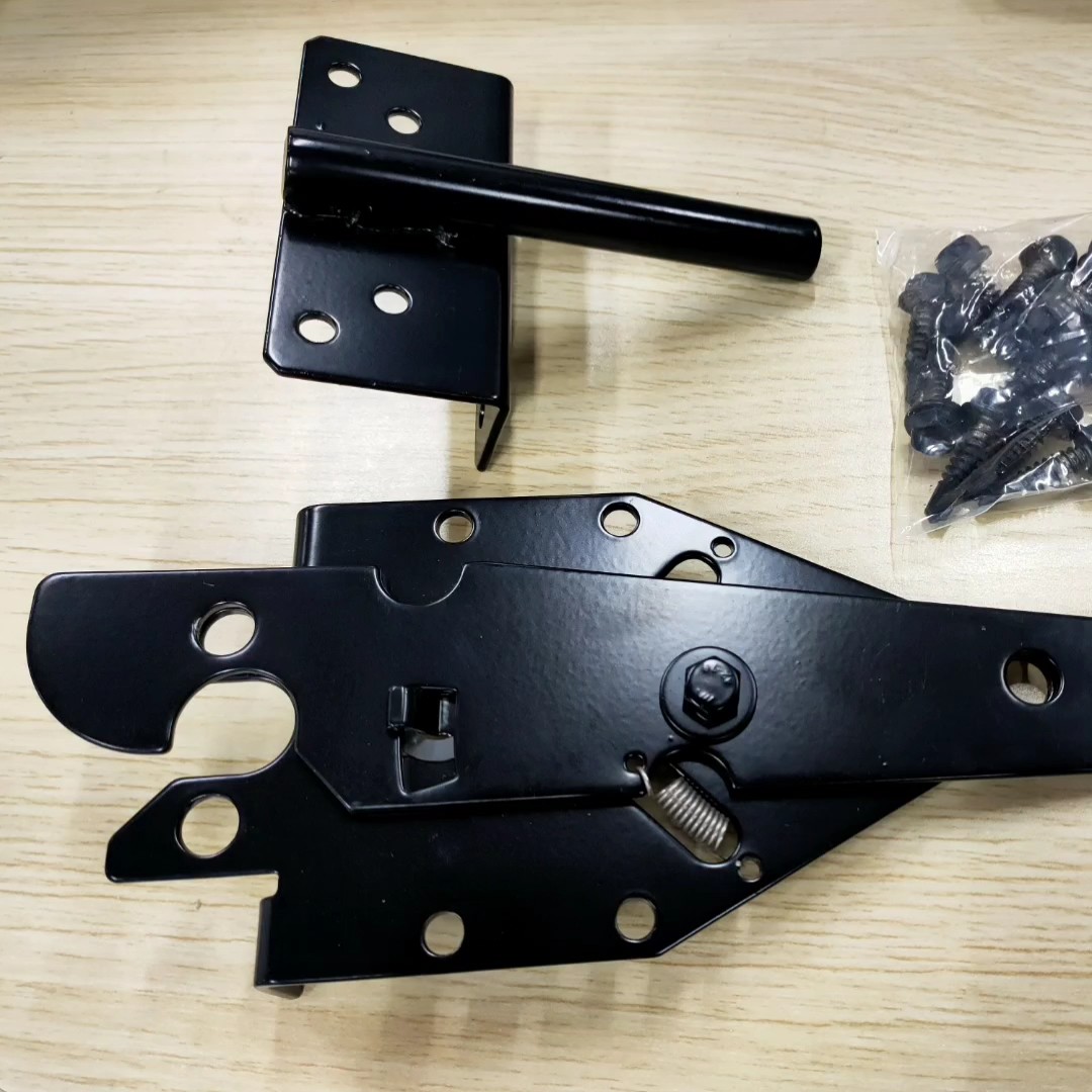 Sankins Self Closing Safety Fences Spring Lock Kit Wood Fence Vinyl ...