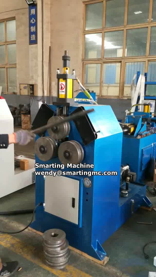 Vertical Type Hydraulic 3 Roll Tube Bending Machine For Big Radius ...