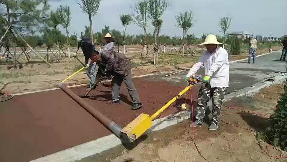 Electric Road Vibratory Concrete Lightweight Leveling Screed Machine ...