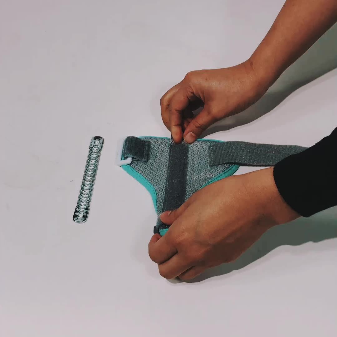 Finger Splint Malleable Metallic Hand Splint Pain Relief Finger Support ...