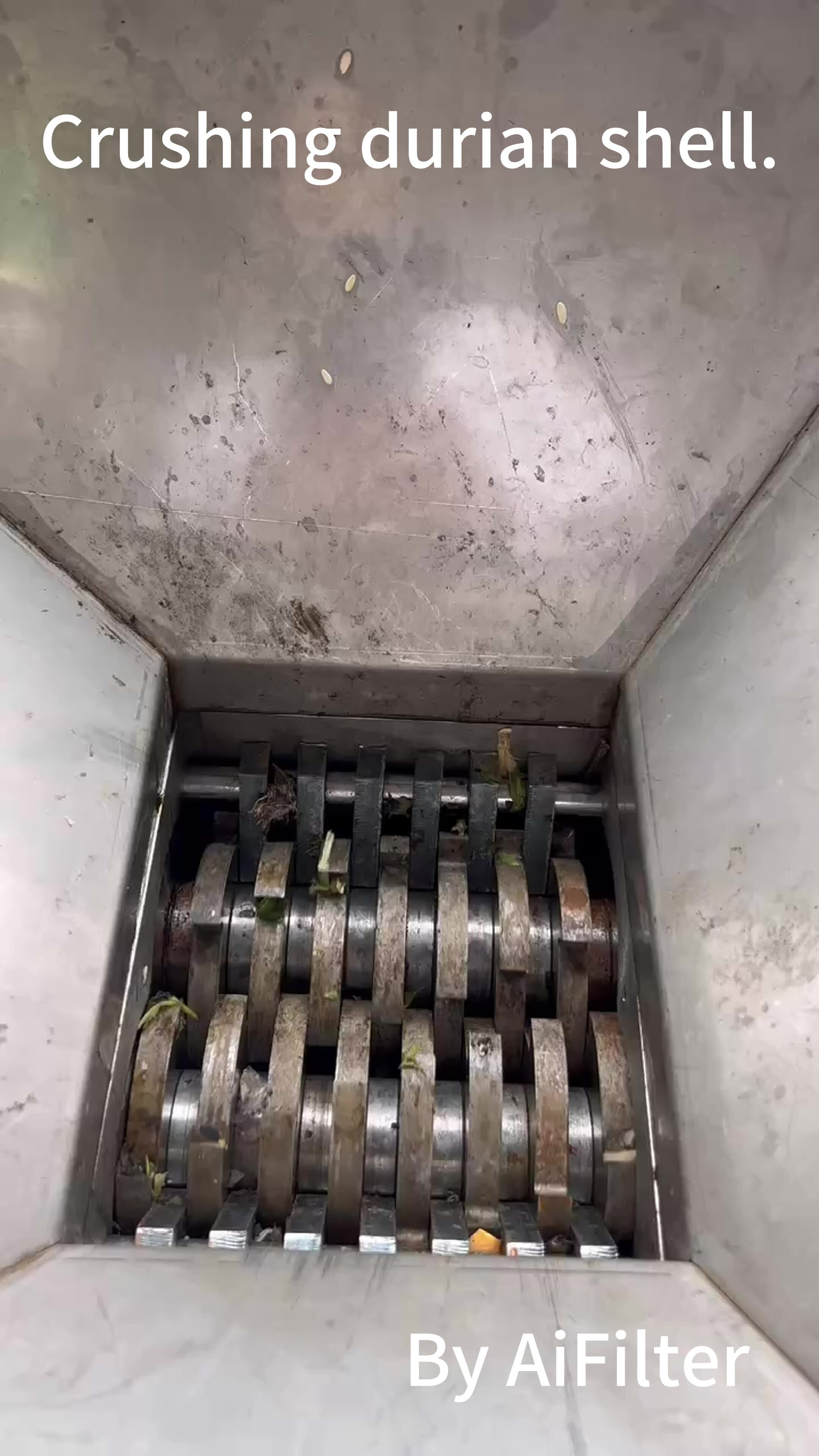 Aifilter Sus304 Double Shaft Waste Shredder Blade Mini Shredder Box ...