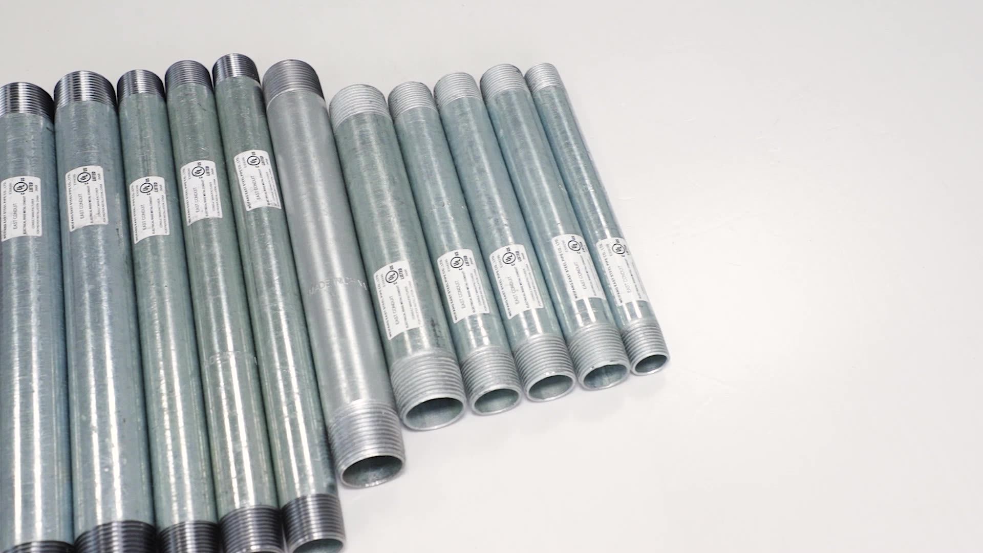 Hot Dip Galvanized Ul Certificate Welding Rmc Rgs Erw Process Npt ...