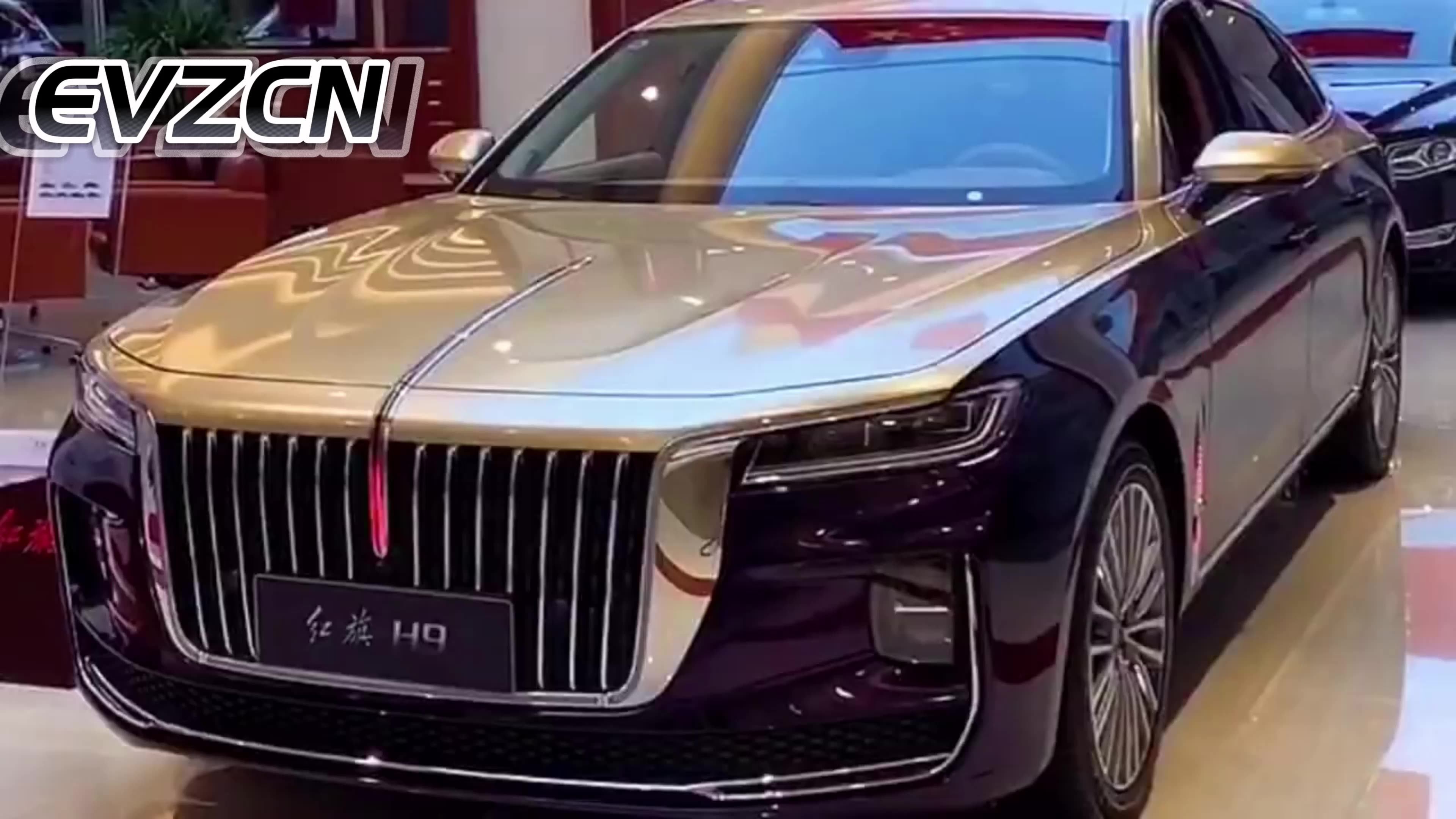 Hongqi H9 Chinese Luxury Brands Petrol Vehicles 4 Seats Large Medium ...