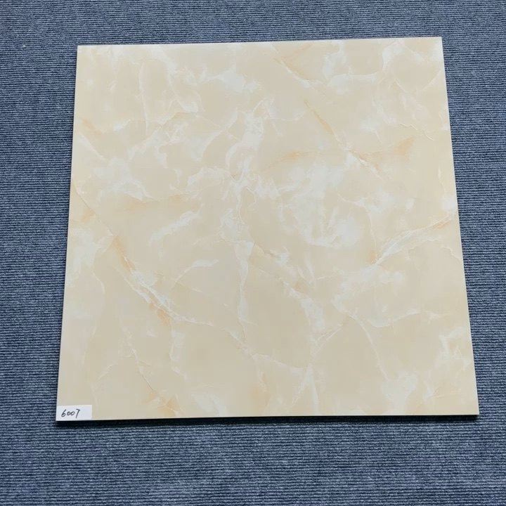 Hot Sale Carreaux Sol 60x60 Cm Glazed Porcelain Tile Modern Yellow Jade ...