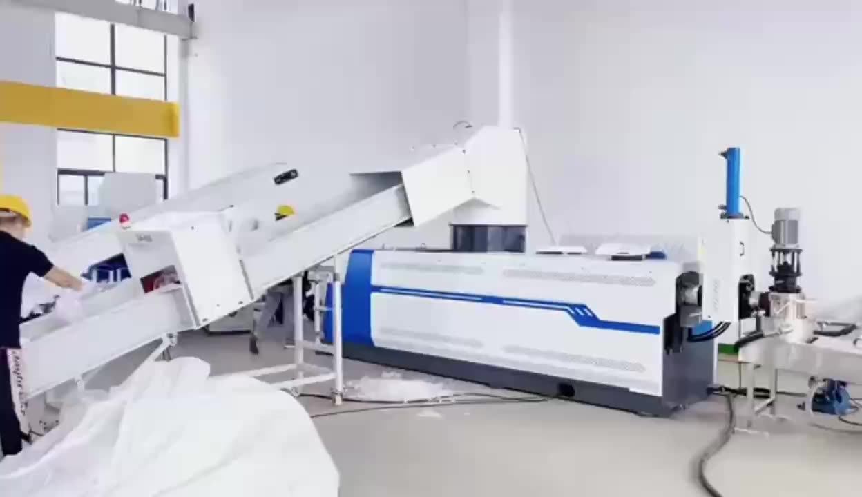 Plastic 3 In 1 Function Erema Granulating System Compactor Cutter Hdpe ...