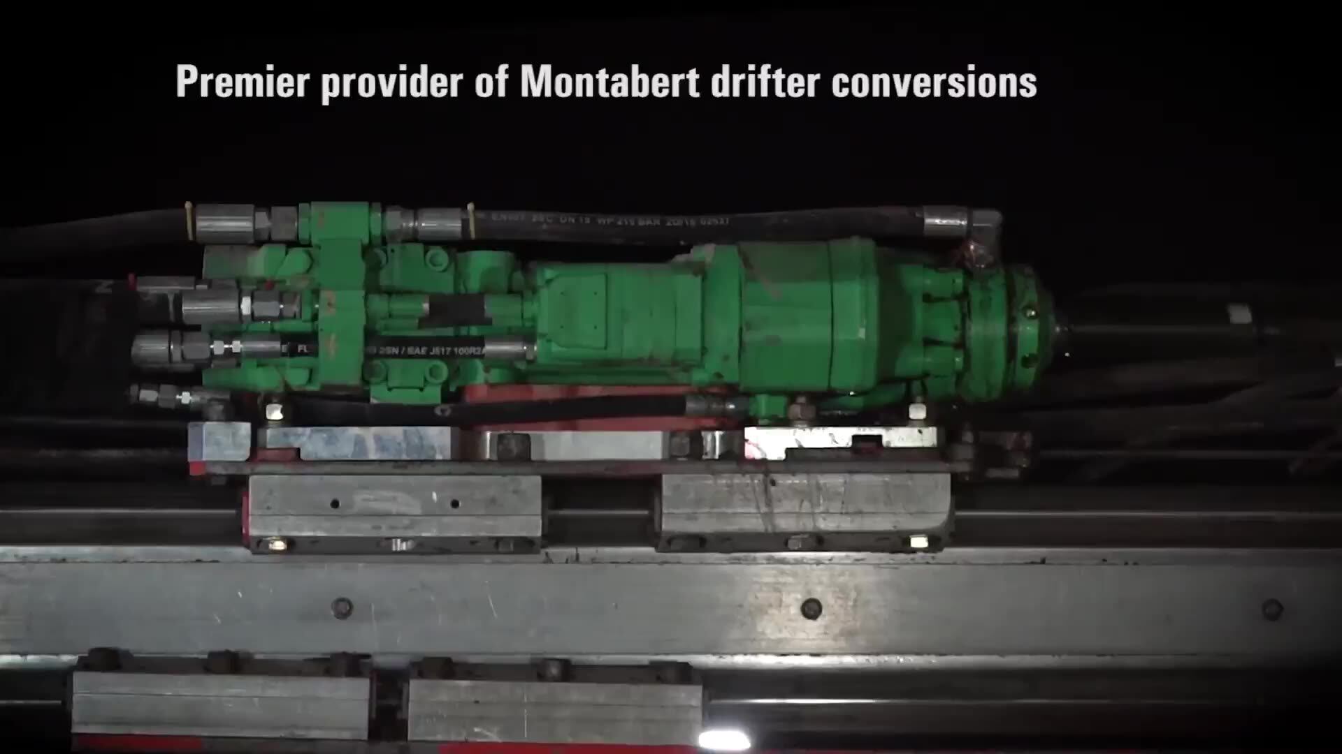 Hl1560t Surface Long-hole Hydraulic Drifter Top Hammer Rock Drilling ...