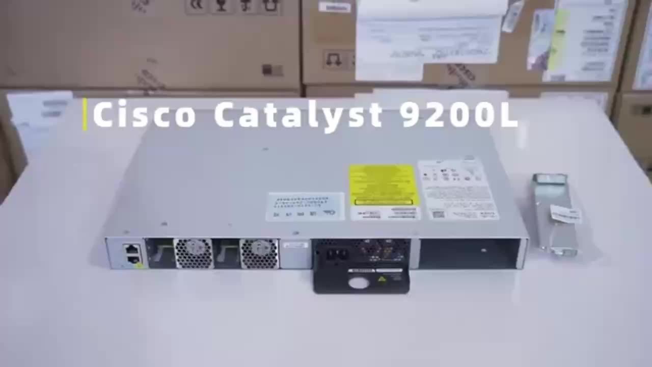 Original New Ciscos C9200l-24t-4x-e Catalyst 9200 Series For Cisco Sfp ...