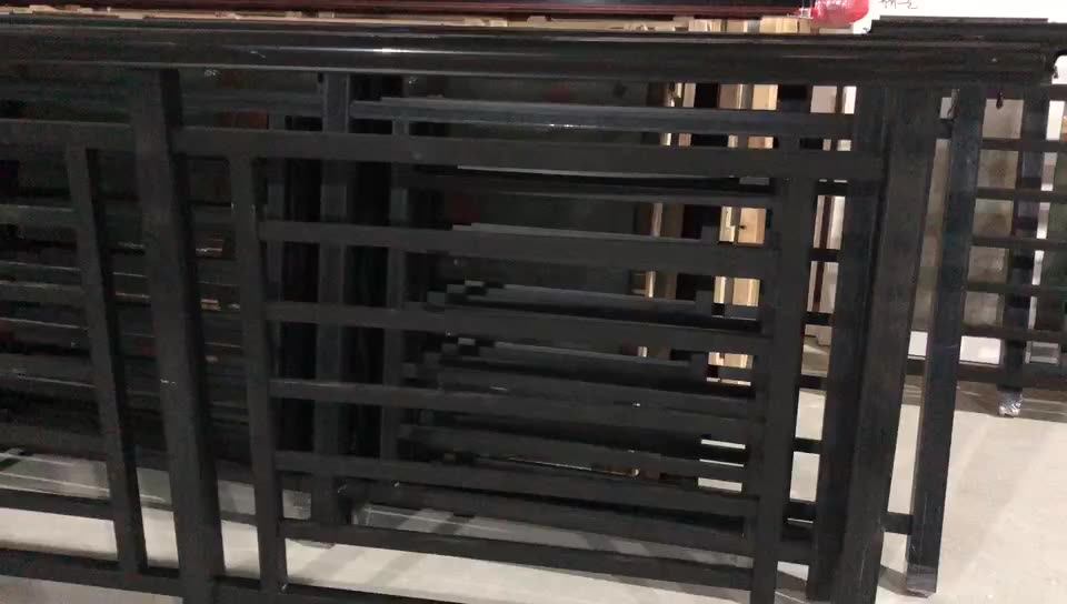 Railing Glass Aluminum Pipe Railings Front Square Stair Handrail ...