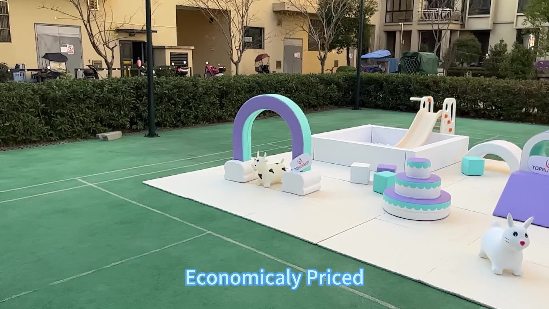 Pink White Blue Ball Pit Party Equipment Kids Party Rental Equipment ...