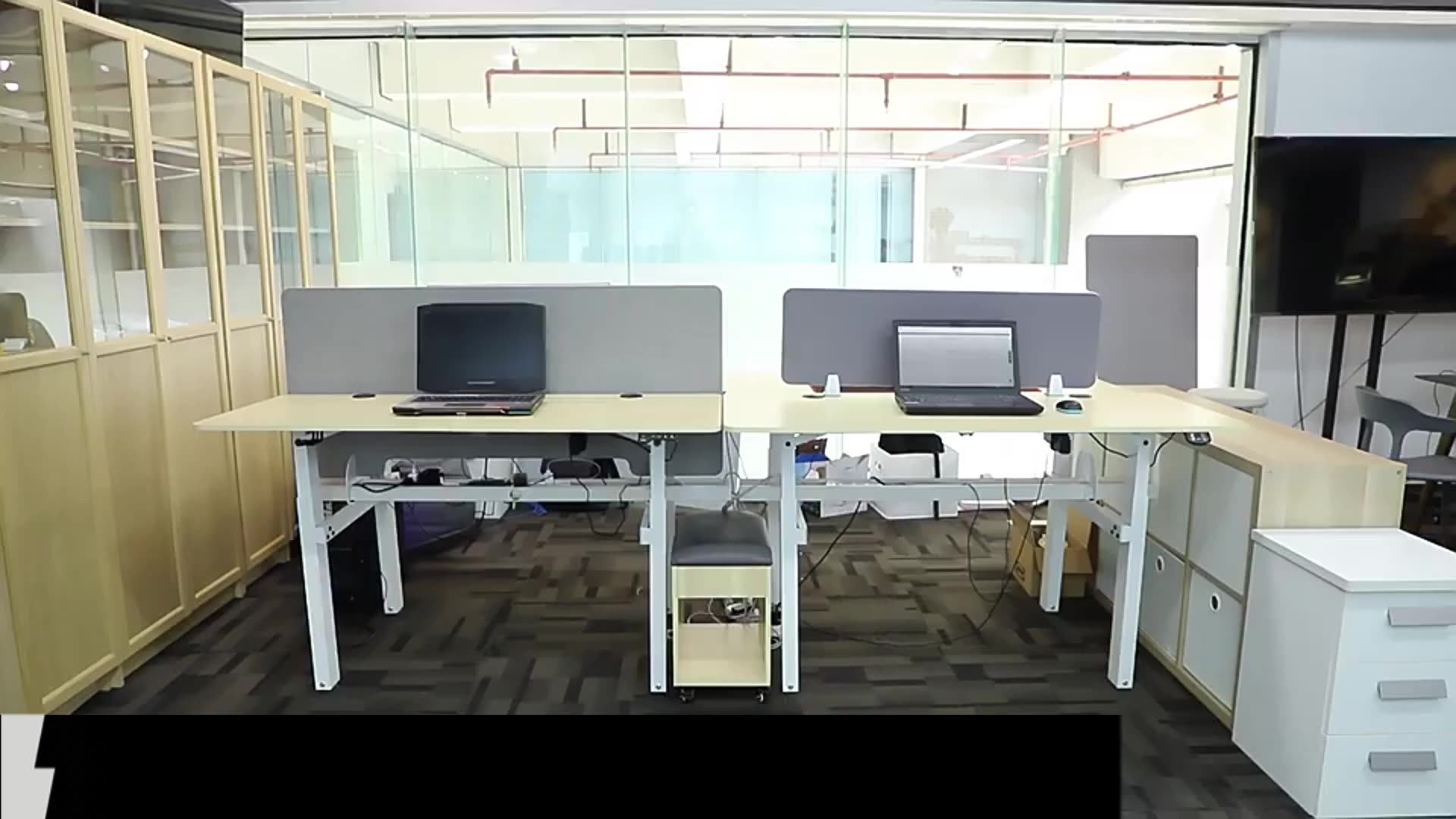 Modern Furniture Lifting Sit To Standing Up Table Frame Home Computer ...