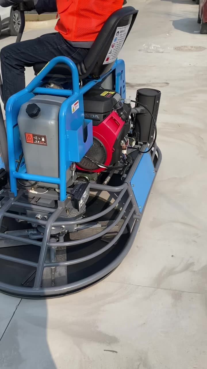 Heavy Type Power Trowel Engine Walk Behind Road Power Trowel Concrete ...