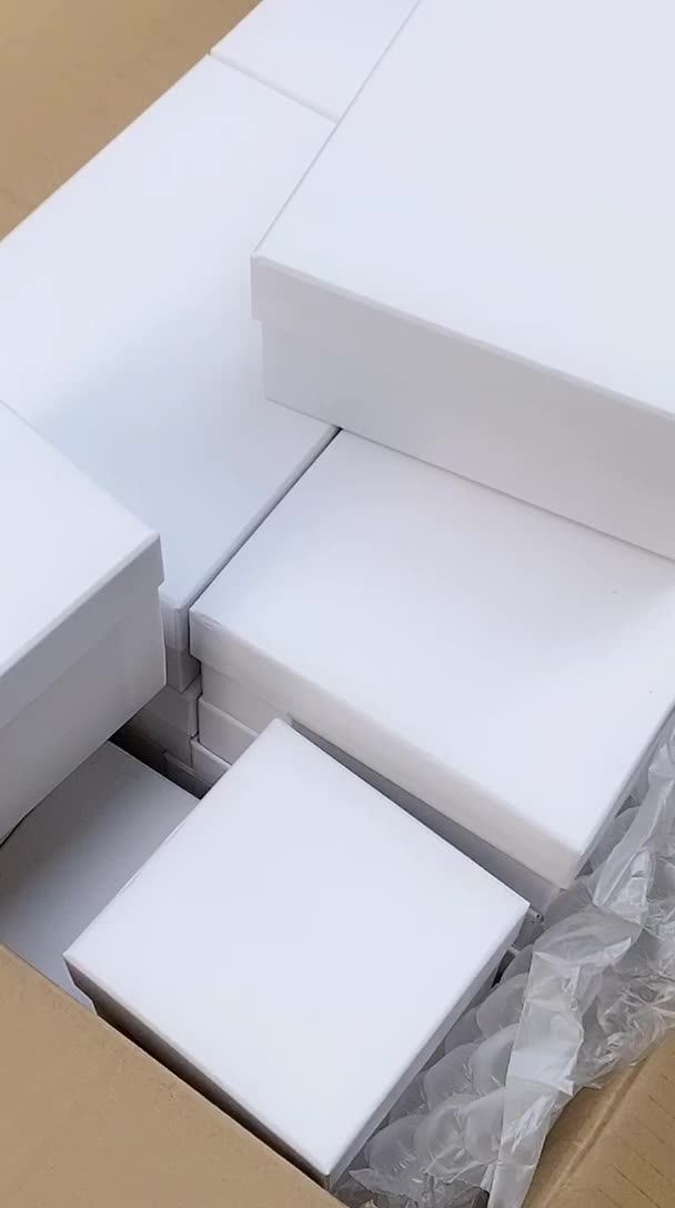 Wholesale Blank White Paper Boxes Big Size Gift Packaging Cardboard ...