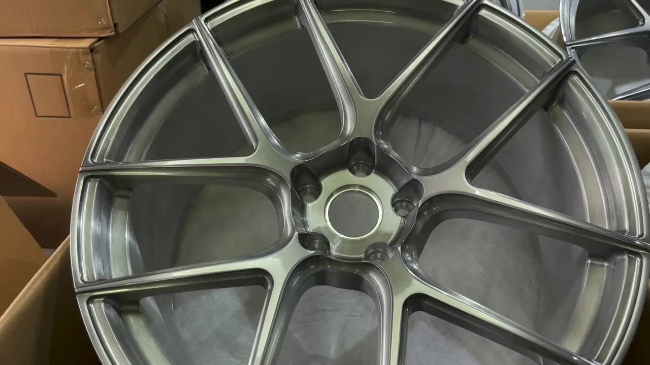 Multi Spoke Mesh Design Forged Rims 17 18 19 20 22 Inch Forged Alloy ...