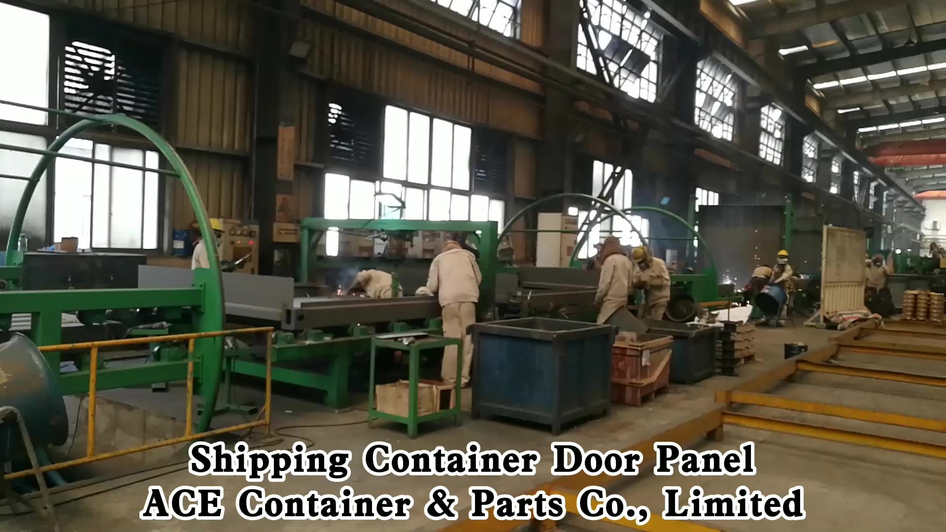 Custom Made And Standard 20ft 40ft Dry Cargo Shipping Container Door ...